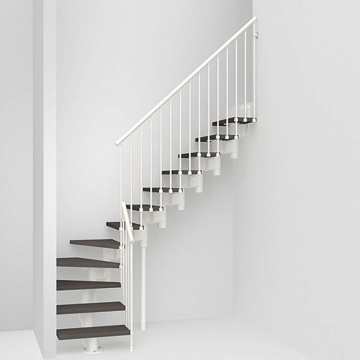 Fontanot Portaat Spin R 030 L Valkoinen / tumma puu - Sisustuskauppa24.fi