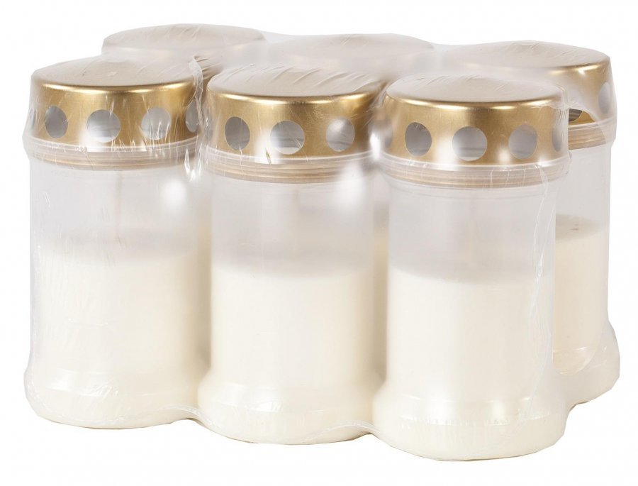 Hansa Candle Hautakynttilä 36 H 6 Kpl / Pkt - Sisustuskauppa24.fi