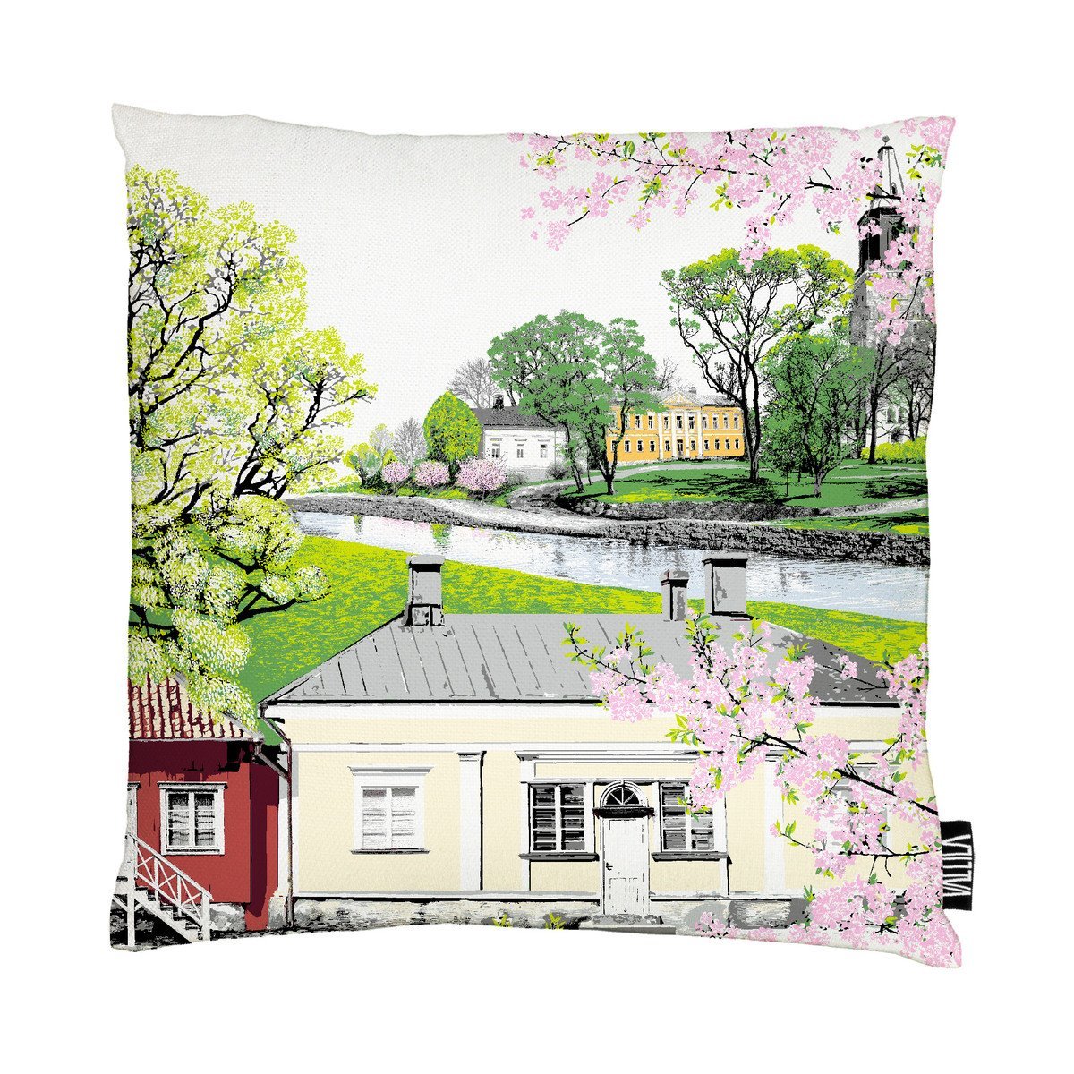 Vallila Turku Tyynynpäällinen Multi 43x43 Cm - Sisustuskauppa24.fi